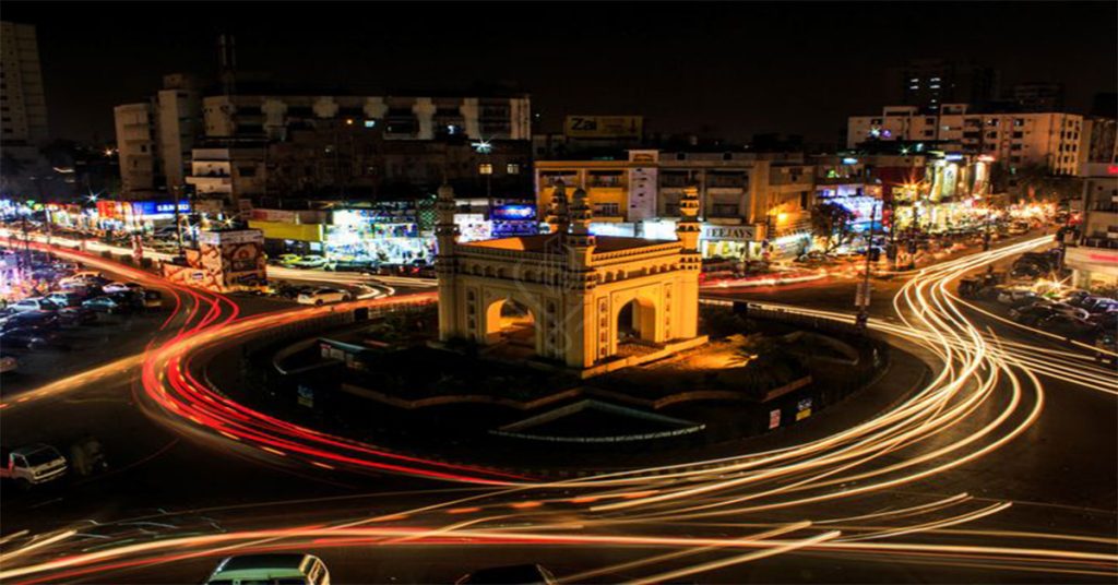 Historical Landmark of Chaar Minar Chowrangi