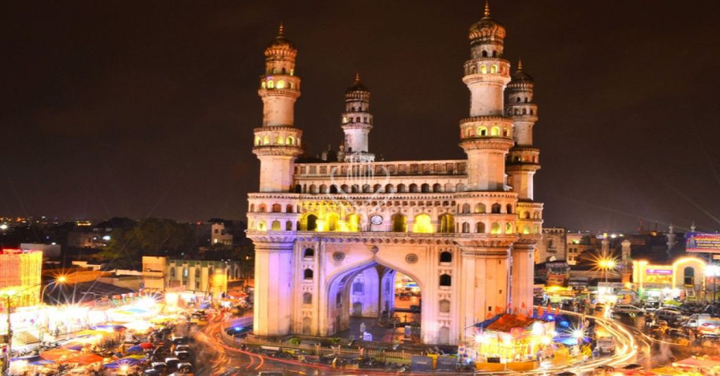 Historical Landmark of Chaar Minar Chowrangi