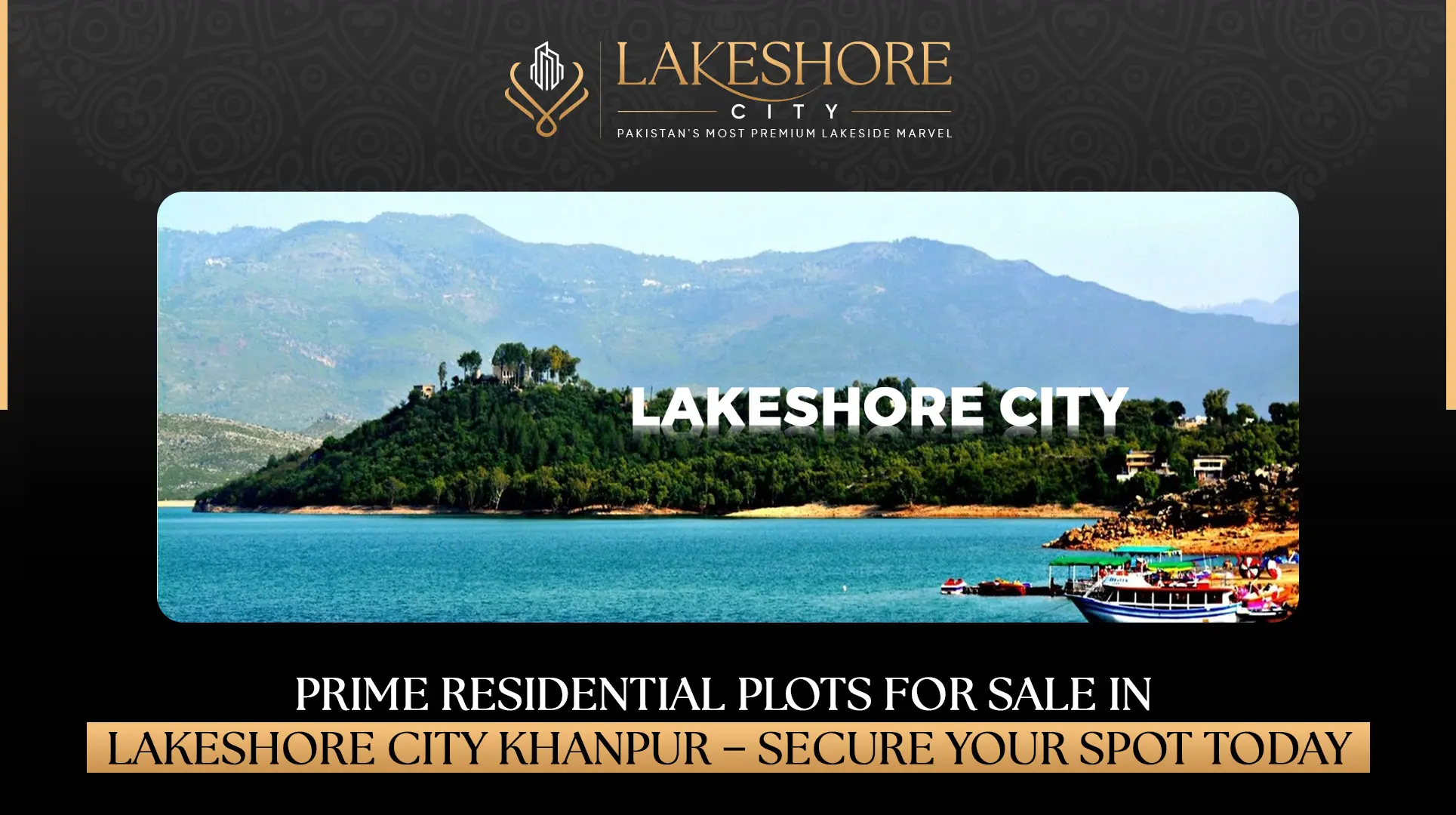 Prime Residential Plots for Sale in Lakeshore City
