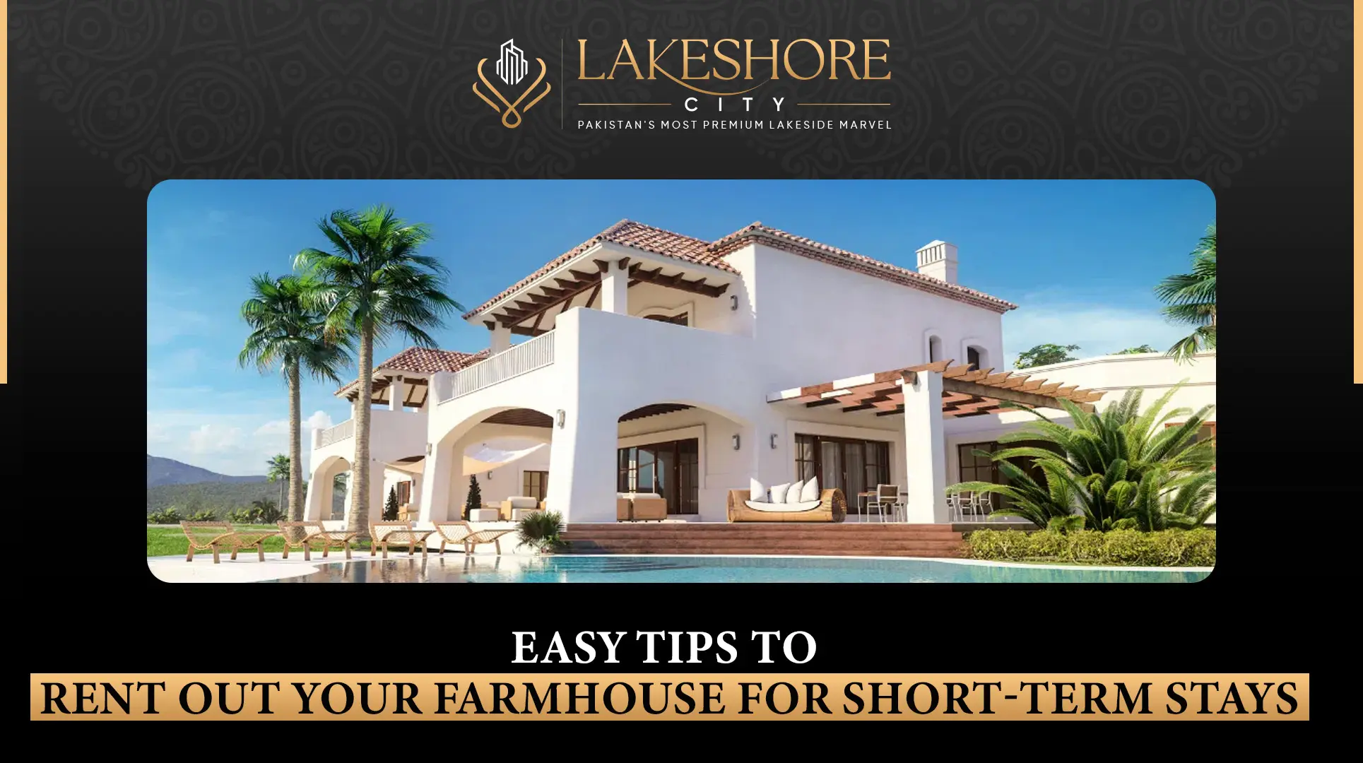 Easy Tips to Rent Out Your Farmhouse for Short-Term Stays - Lakeshore City
